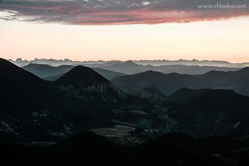 chloeka- Montguers Drôme Lever de soleil col de Perty -11 aout 2016-15 ...